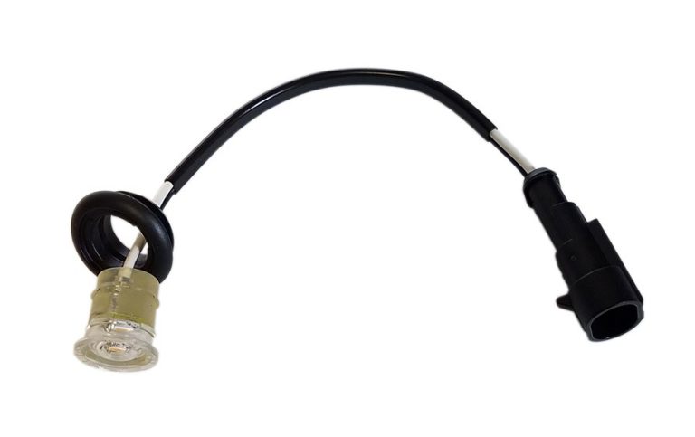 Simple Diode 3/4" Plaque Feu, AMP Fiche, Poly Sac - Arenco