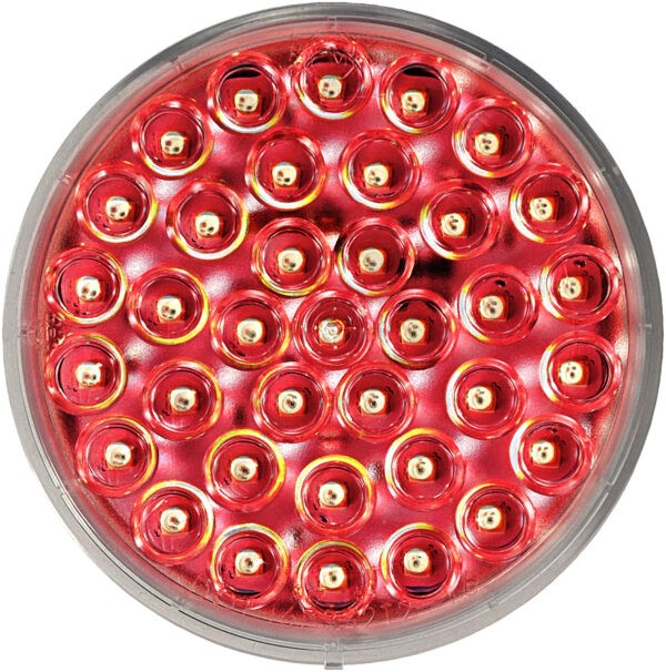 4" Rond Arrêt / Clignotant / Arrière Feu, Passe-fil, Transparent ...