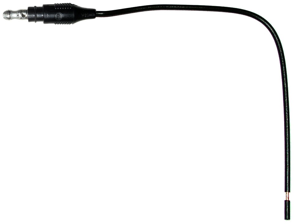 Lead Wire Adapters, Black Male Lead, Bulk Pack - Arenco