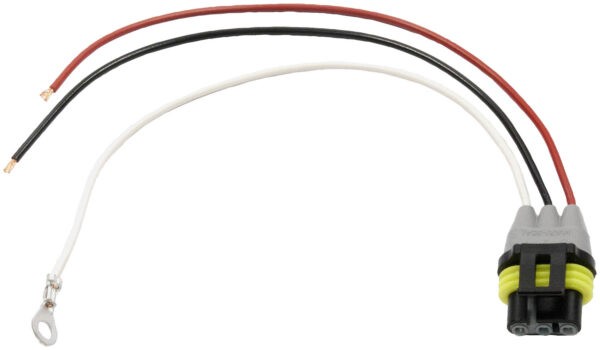 Molded 3-Wire Plug, Stripped Lead / Ring Terminal, Bulk Pack - Arenco