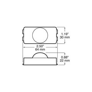 License Plate / Utility Light, W/ .180 Bullets, Bulk Pack - Arenco
