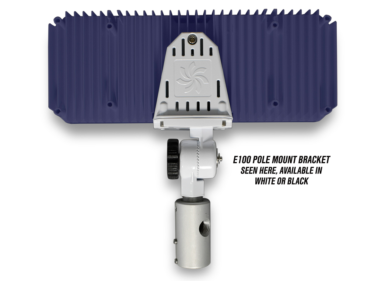 E100 Pole Mount Kit White - Arenco